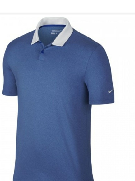 Nike | Shirts | Nike Icon Heather Drifit Game Royal Golf Shirt | Poshmark